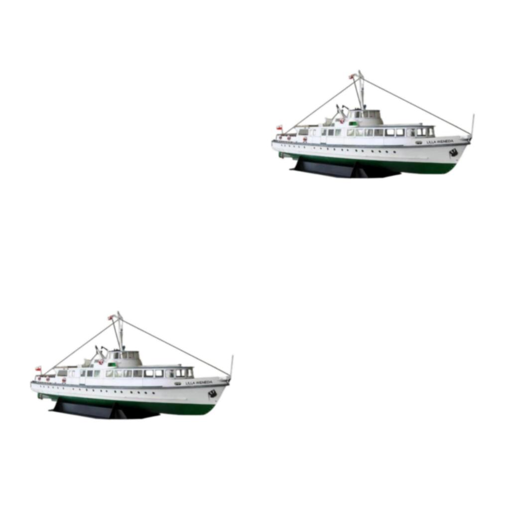 Wosthever Exquisite 3D 1/100 Polish Lilla Weneda Coast Kit Paper Game ...