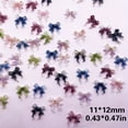 30 Pieces French Bow Nail Charms Set - 3D Ribbon Nail Art Accessories ...