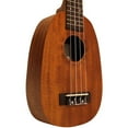 sawtooth solid top mahogany concert ukulele with preamp and quick start ...