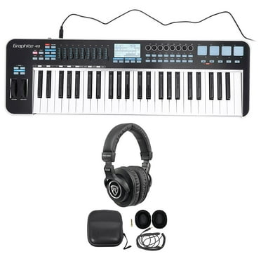 Samson Graphite 25-Key Mini Keyboard MIDI USB Controller - Walmart.com