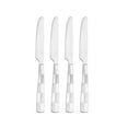International Silver Checkered Frost 20-piece Stainless Flatware set ...