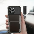 Case for iPhone 13 Pro,Flip Cover Hidden Card Slot Wallet Case,Card ...