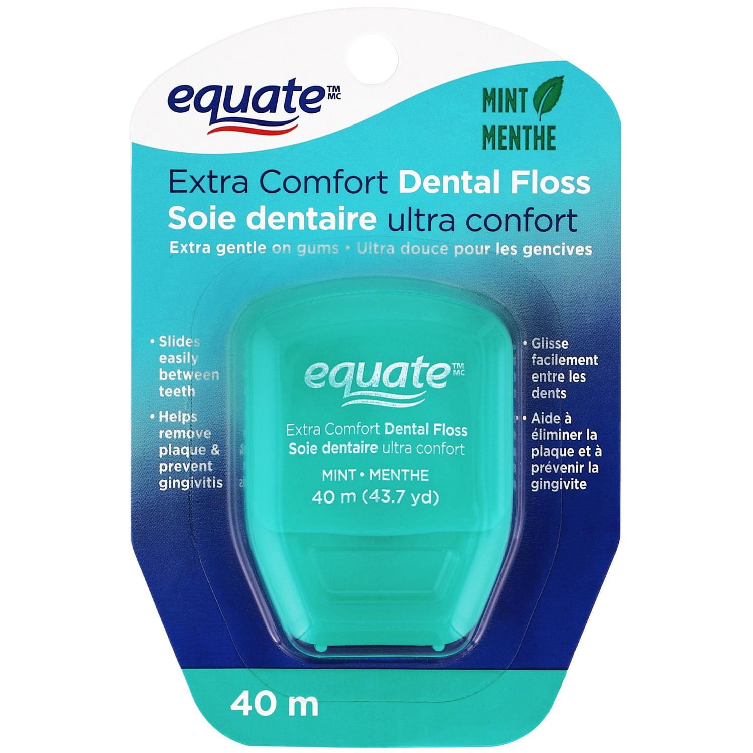 Click here for Equate Extra Comfort Mint  Waxed  Woven  Dental Fl... prices