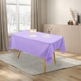 Disposable Tablecloth 54x108 in | Plastic Solid Color Table Cover for ...