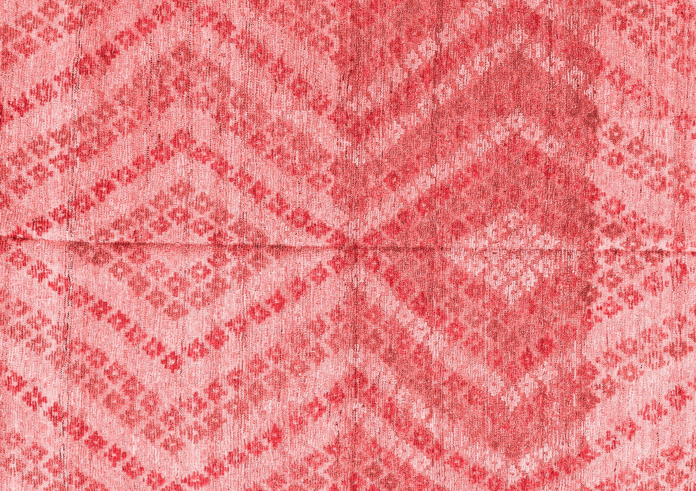 Ahgly Company Machine Washable Indoor Rectangle Abstract Red Modern ...