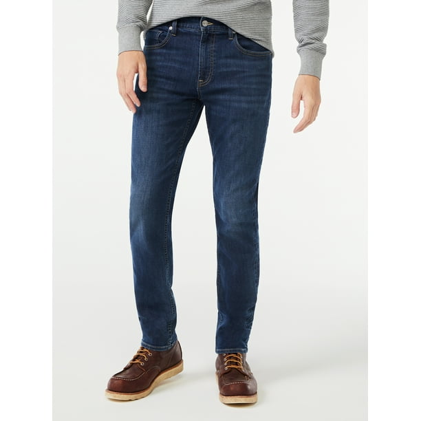 Free Assembly Men's Mid Rise Slim Jean - Walmart.com
