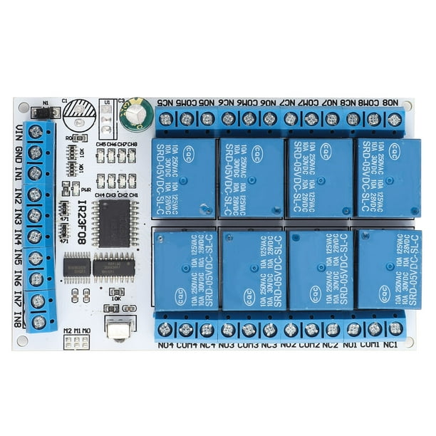 Infrared Remote Control Relay8 Channel Infrared Remote Relay Remote ...