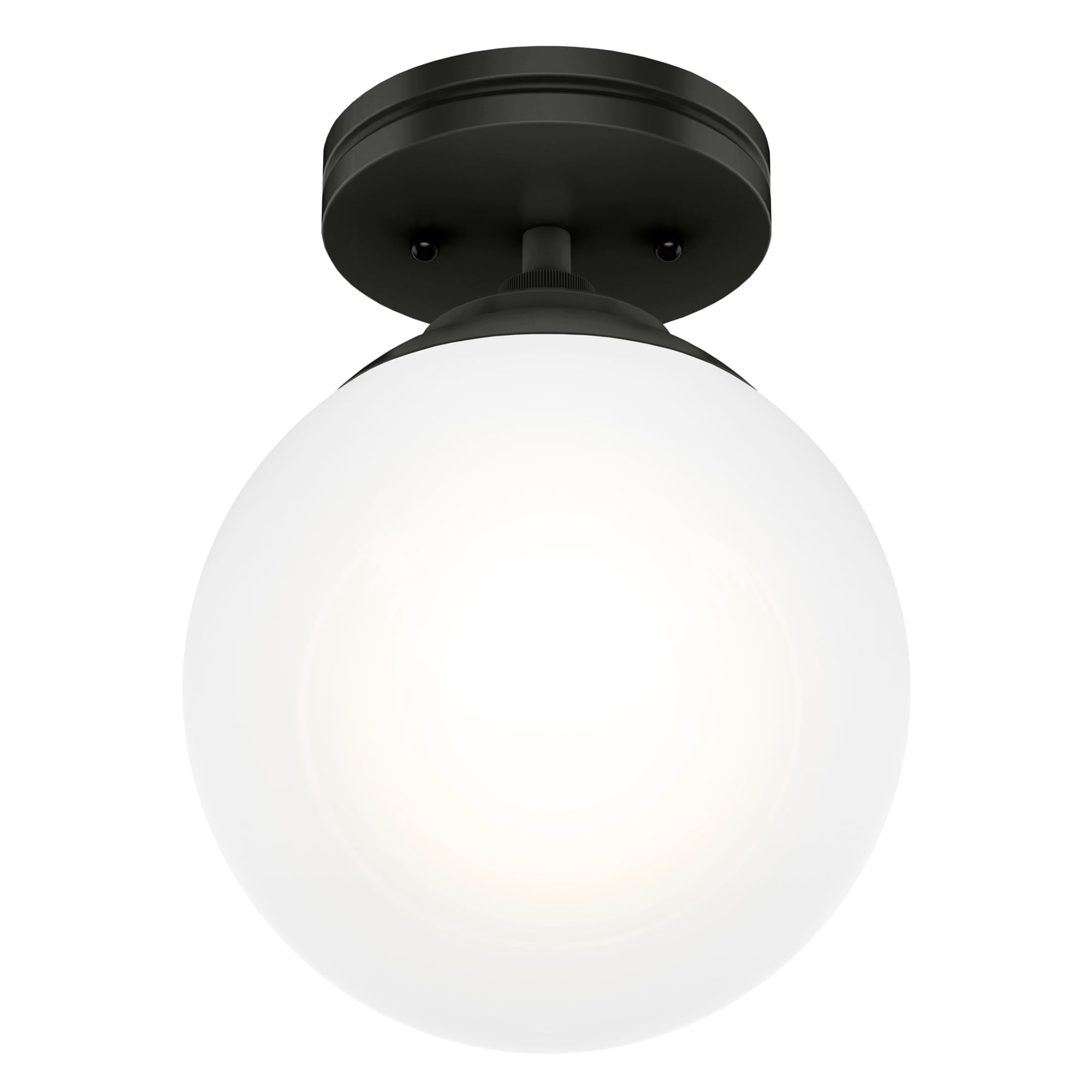 Click here for Hunter - Hepburn 1-Light Matte Black  Small Flush... prices