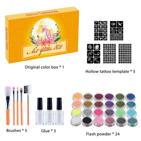Glitter Set For Kids Glitter Set Glitter Set For Kids 24 Color ...