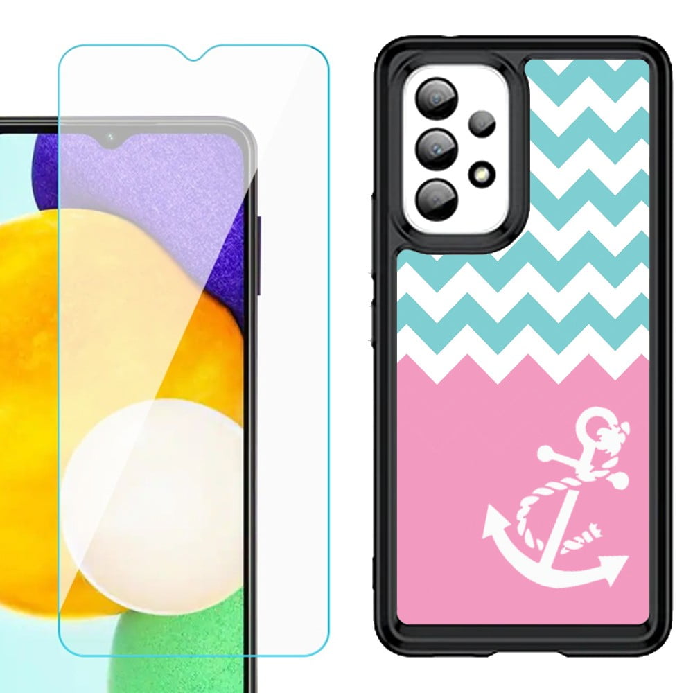 Shockproof Bumper (Black Frame) phone Case for Samsung Galaxy A23 5G ...