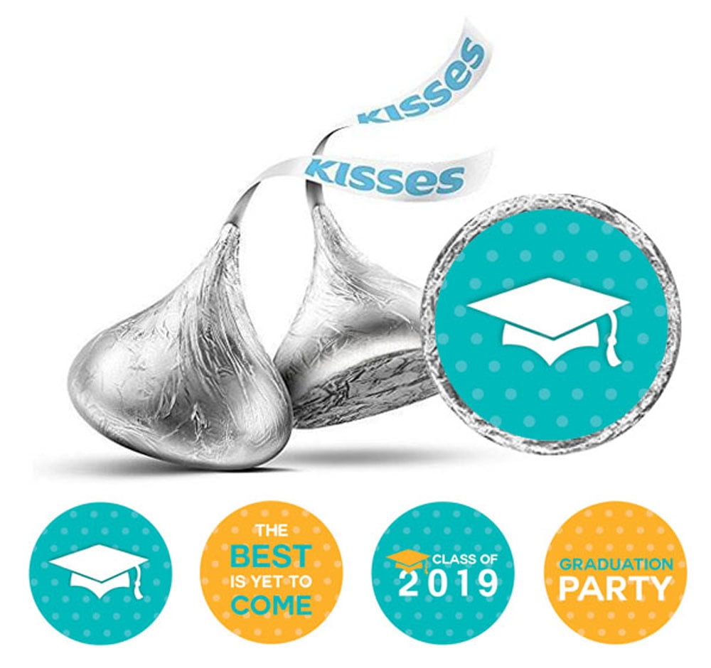 Darling Souvenir Candy 190 Pcs Graduation Theme Stickers DIY Chocolate ...