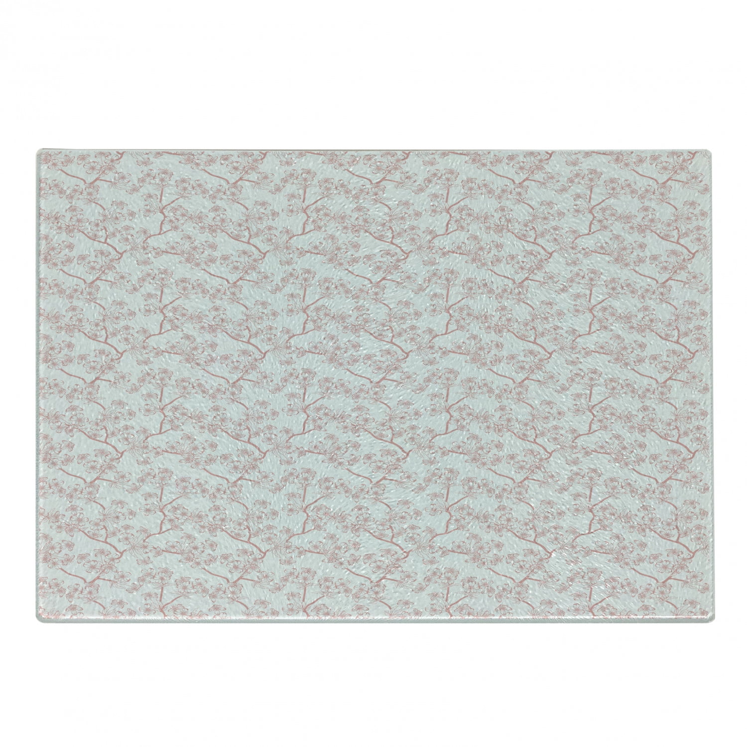 Cherry Blossom Cutting Board, Retro Revival Sakura Pattern in Soft ...