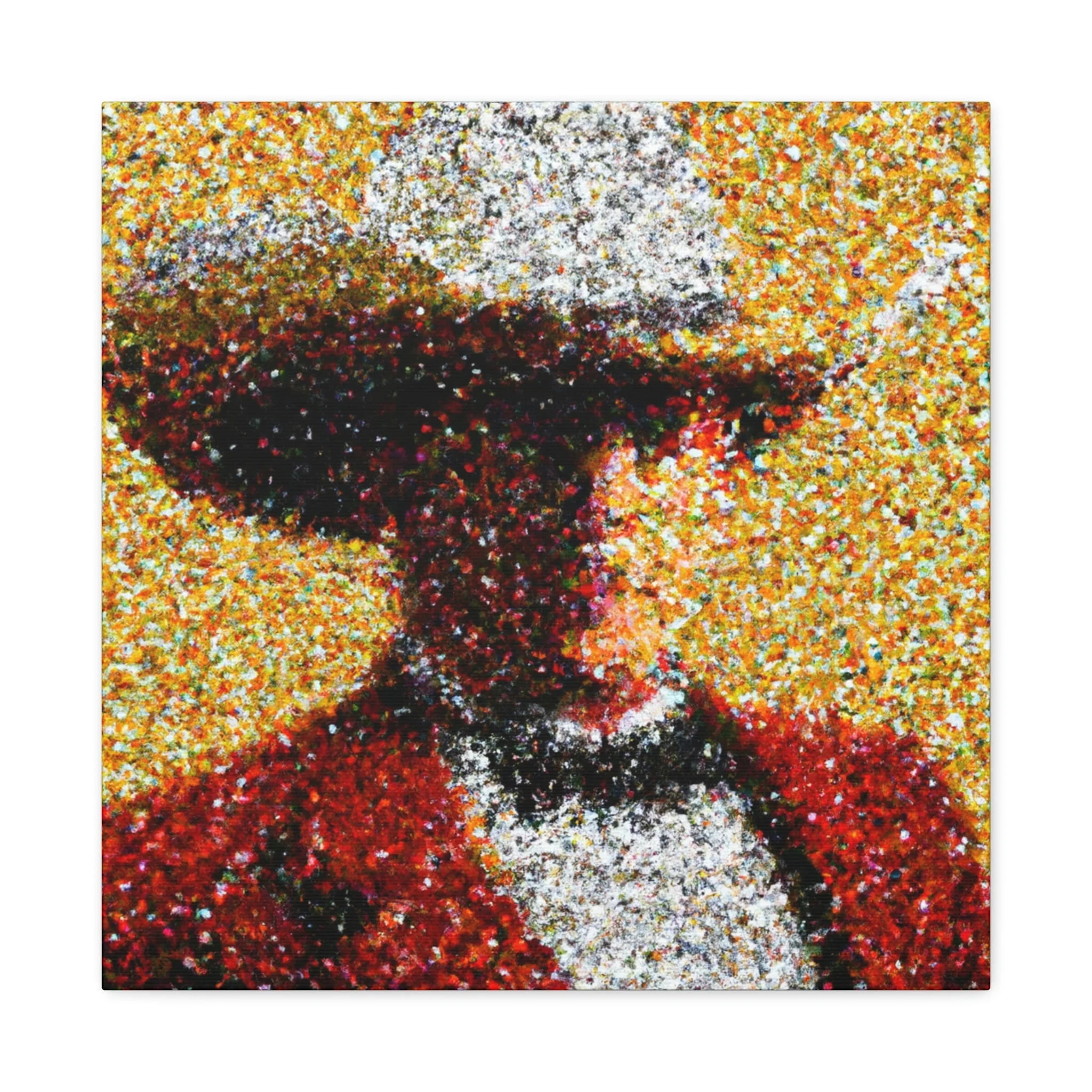 Stetson Punk Pointillism - Canvas - Walmart.com