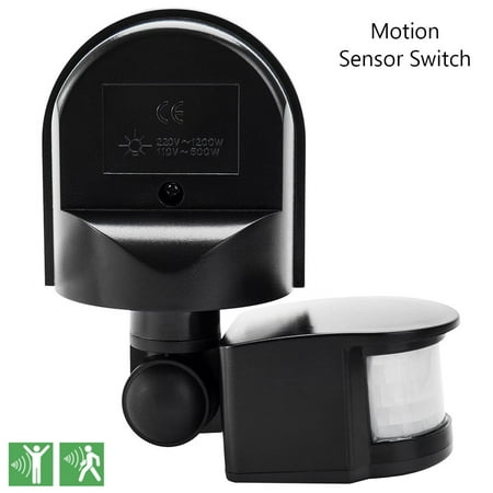 240V Outdoor 180 Degree Security PIR Motion Movement Sensor Detector ...