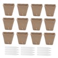 Raindrops Planting Cups Khaki 1 Set For Hobbyists Plant Cultivation 6x2 ...