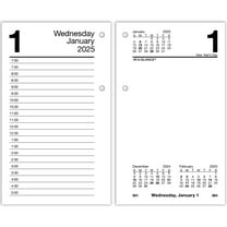 AT-A-GLANCE 2023 RY Daily Loose-Leaf Desk Calendar Refill, Standard, 3 ...