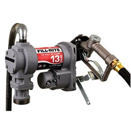 Fill-Rite FIL-SD602H 115V AC 13 GPM Pump with Hose & Manual Nozzle ...