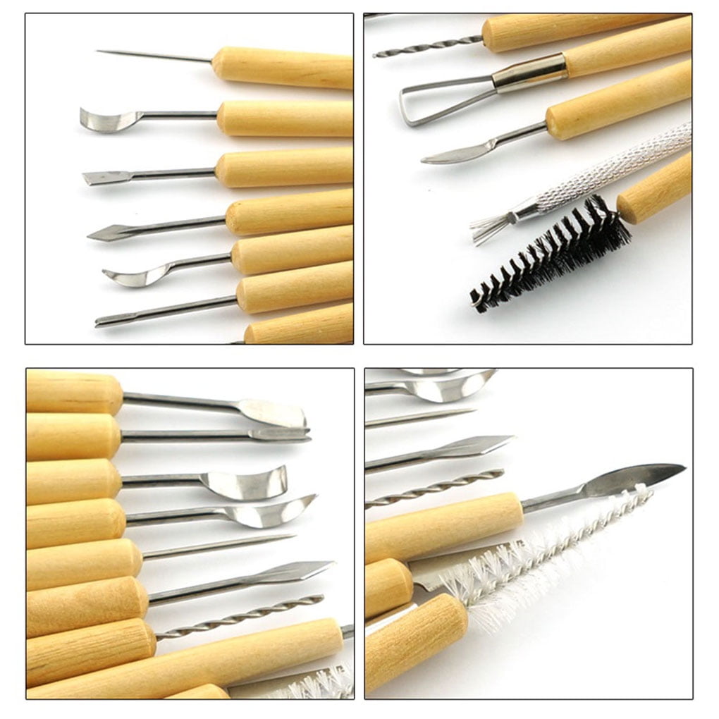 Buy 11pcs/set Clay Sculpture Pottery Tools Beginner's Clay Sculpting ...