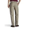 Lee Men's Total Freedom Comfort Khakis, Relaxed Fit Flat Front Pant ...