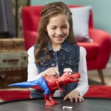 Marvel Spider-Man Web Chompin' Spider-Rex Action Figure, Sounds and ...