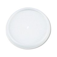 Dart 20JL Plastic Lids For Foam Cups, Bowls And Containers, Flat ...