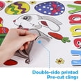 Easter Decorations Window Clings Decals Decor, Extra Large Easter Eggs ...