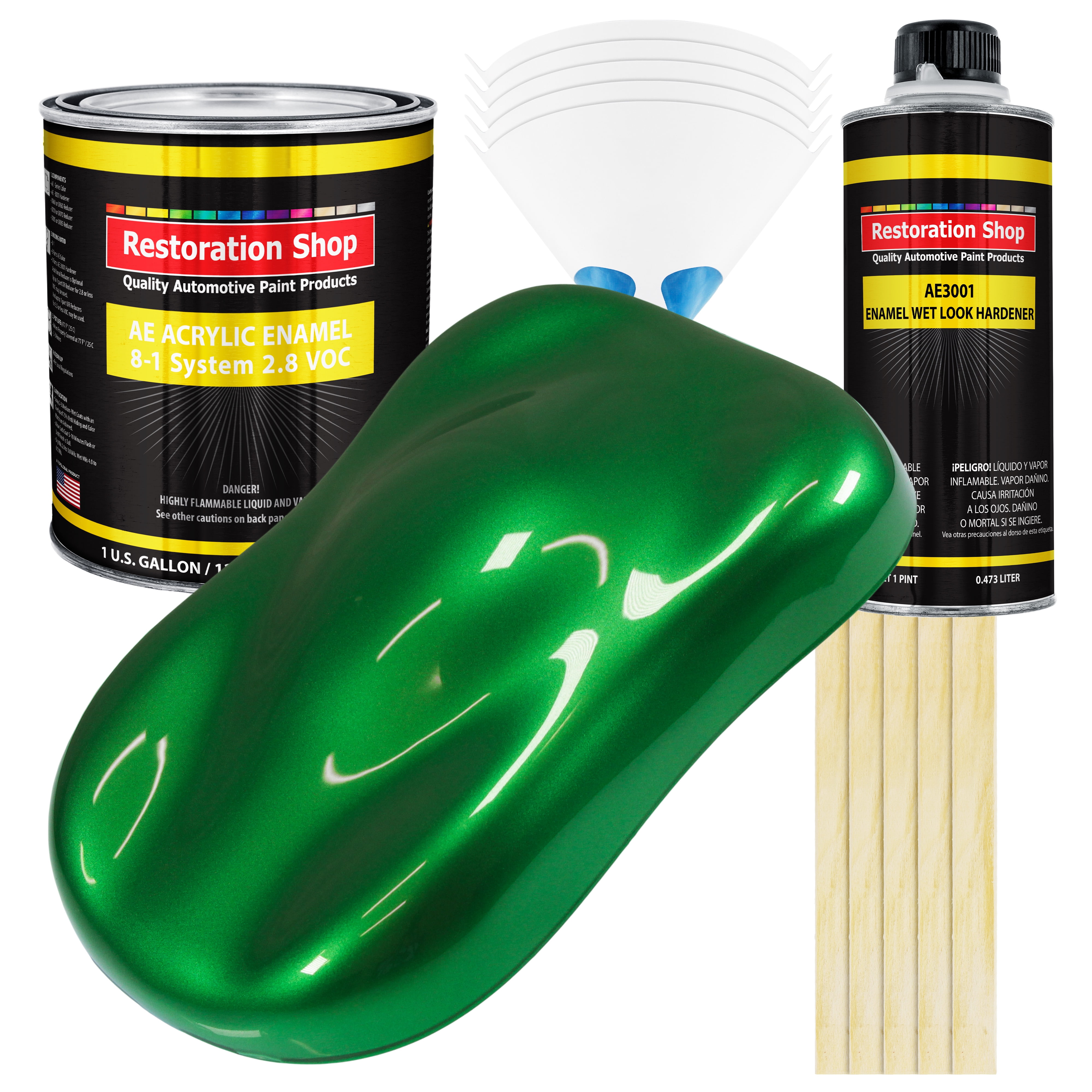 Restoration Shop - Gasser Green Metallic Acrylic Enamel Auto Paint ...