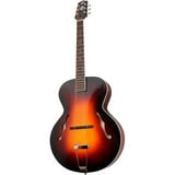 The Loar LH-600 Hand-Carved Archtop Acoustic Guitar - Vintage Sunburst ...