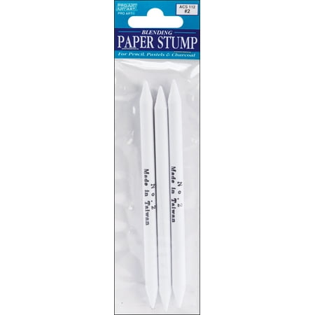 Pro Art Blending Paper Stumps-#2 3/Pkg - Walmart.com