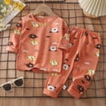 CAUYDY Baby Purelysoft Cute Cartoon Pattern Long-sleeve 2-piece Pajamas ...