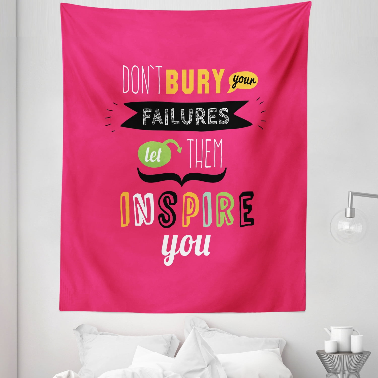 Wording Tapestry, Encouragement Related Saying with Different Font ...