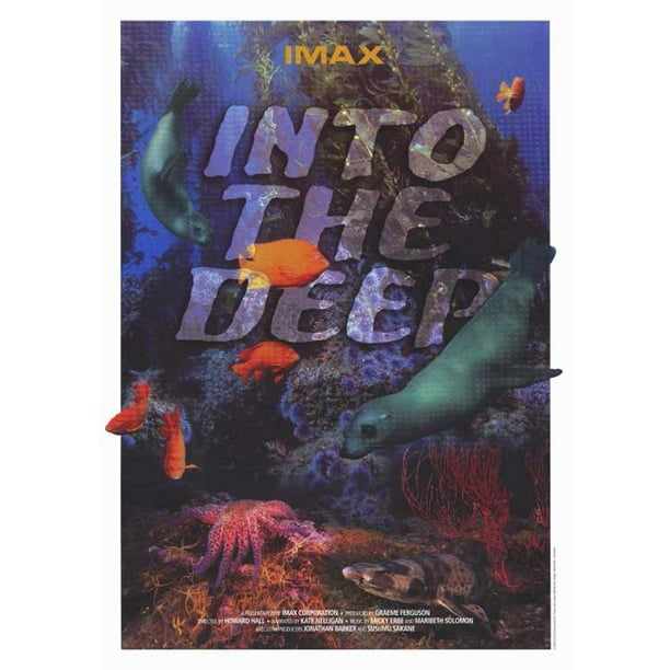 Into the Deep (IMAX) - movie POSTER (Style A) (11" x 17") (1994 ...