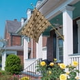 Brown Southwestern Garden Flag 12 x 18 Inches, Aztec Diamond Motif ...