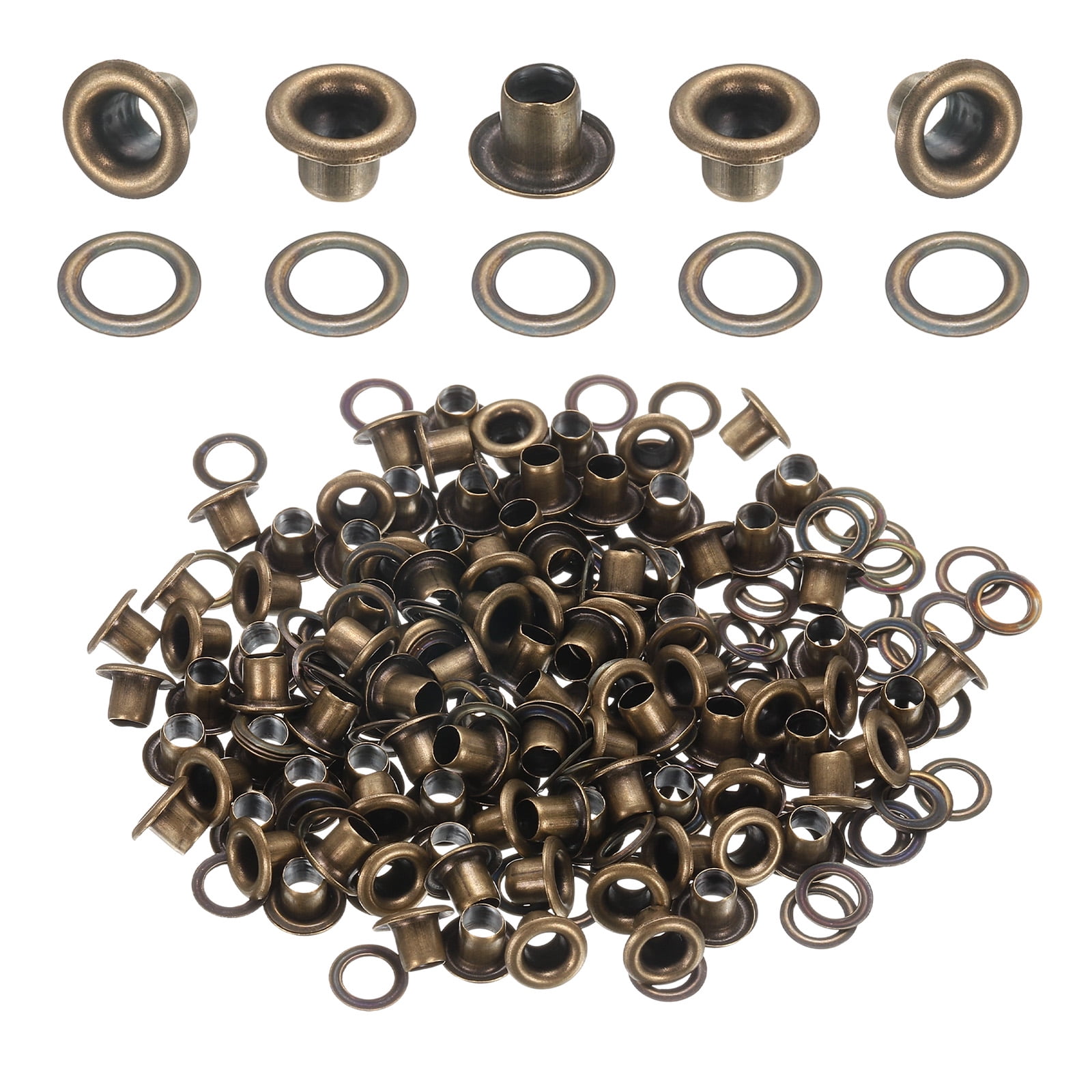 Click here for Uxcell 50set Grommets Eyelets 3mm 1/8 Inch Brass E... prices