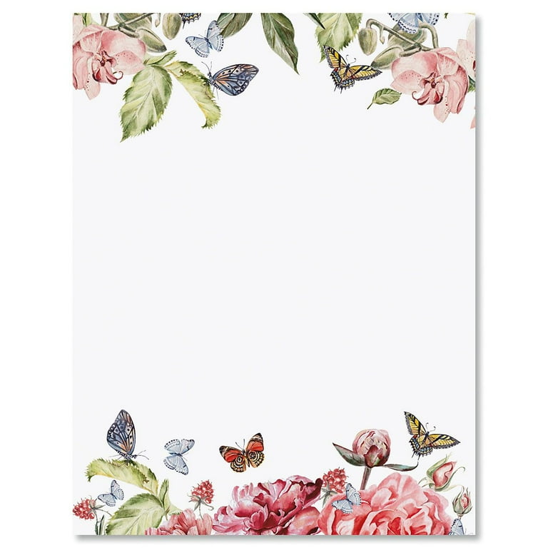 Spring Stationery Paper