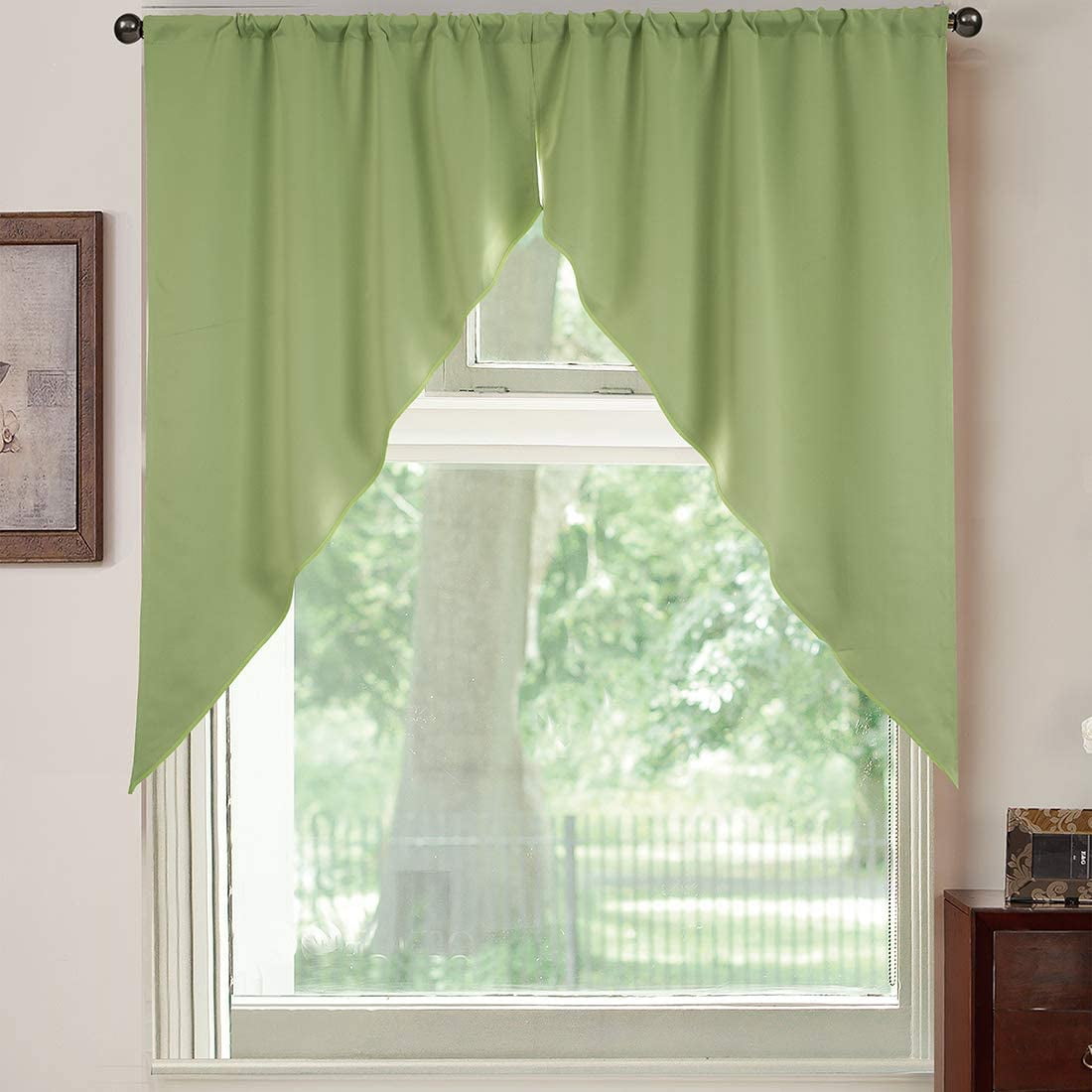 Click here for Fatty Farmer Blackout Half Window Kitchen Tier Cur... prices