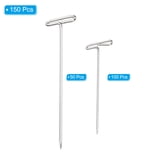 Uxcell T Pins, 1.5 Inch, 2 Inch Straight T Pins for Home, Office ...