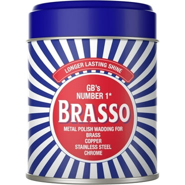 Brasso Multi-Purpose Metal Polish for Bronze, Copper & Aluminum, Liquid ...