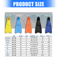 Outdoor Swim fin Adult Kids Snorkels fin Frogs Shoe Flippers Swim ...