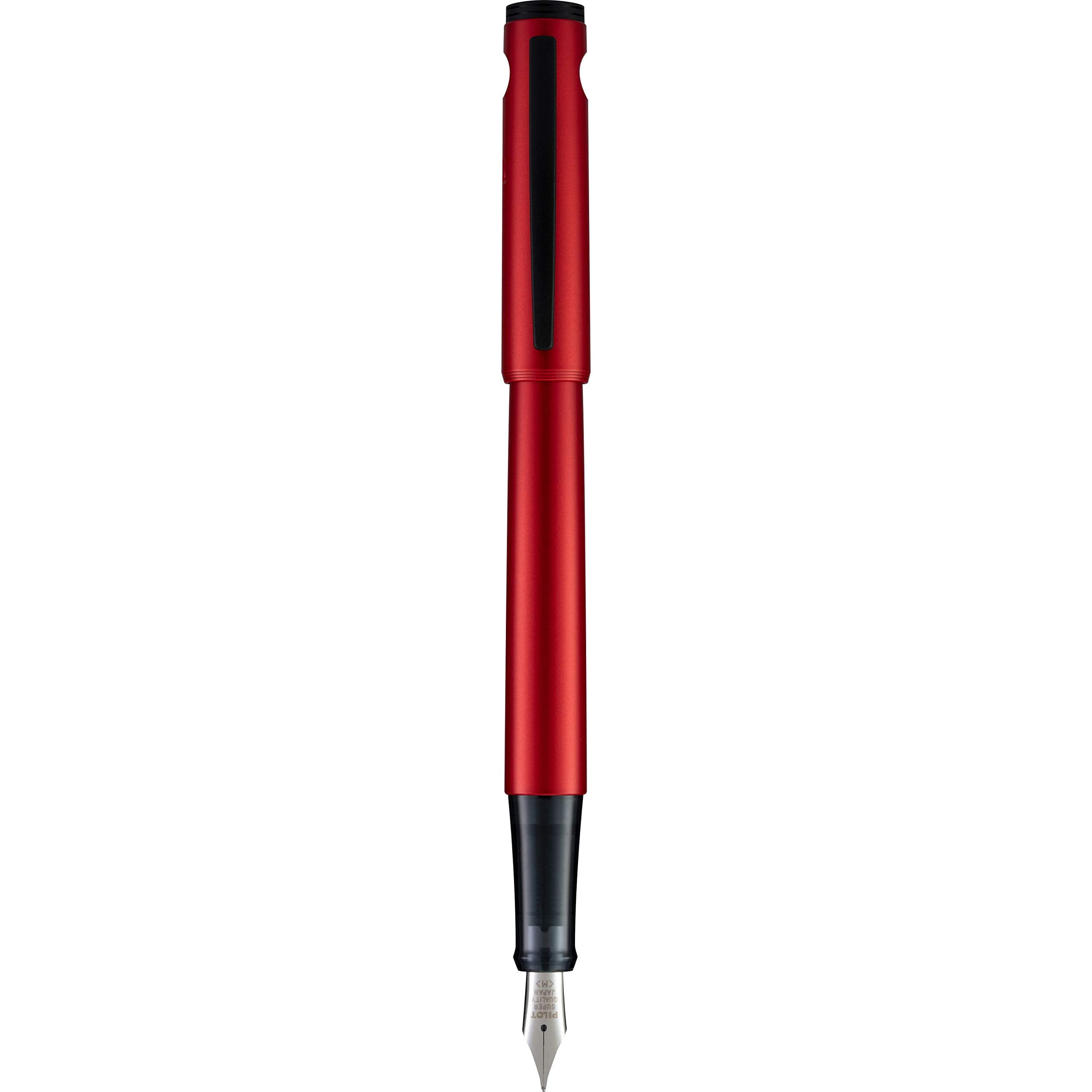 Pluma estilográfica PILOT Explorer, punta mediana, ligera, color rojo ...