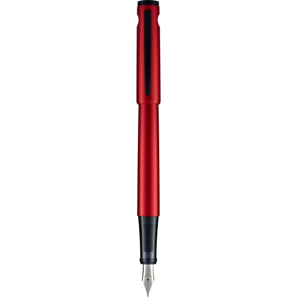 Pluma estilográfica PILOT Explorer, punta mediana, ligera, color rojo ...