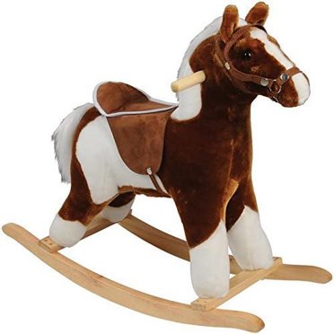 Happy Trails Plush Rocking Horse - Walmart.com