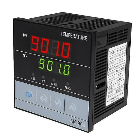 2in1 Relay + Ssr Output Pid Thermostat Temperature Controller / For Universal Input K,e,j,n,s,r ...