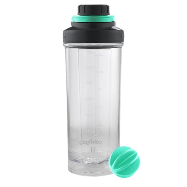 Contigo Fit Shake & Go 2.0 Tritan Shaker Bottle, Protein Mixer, Sake ...