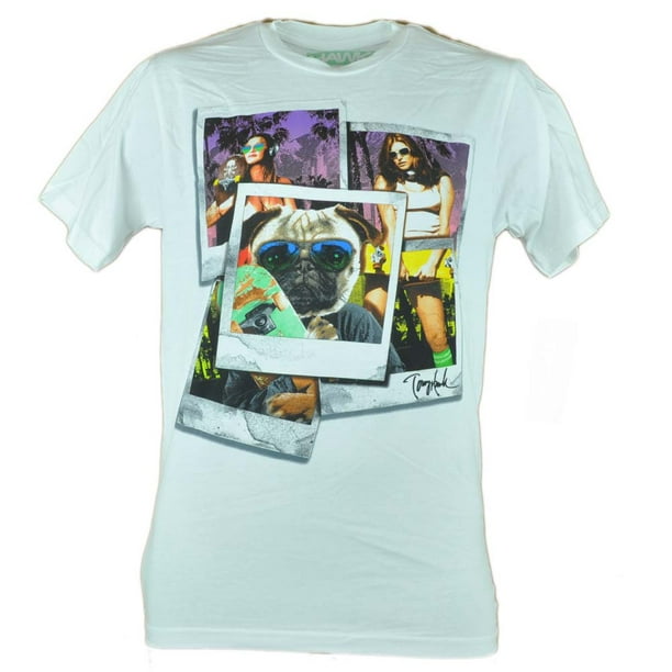 Tony Hawk - Brand Clothing Apparel Pug Picture Collage Graphic Tee ...