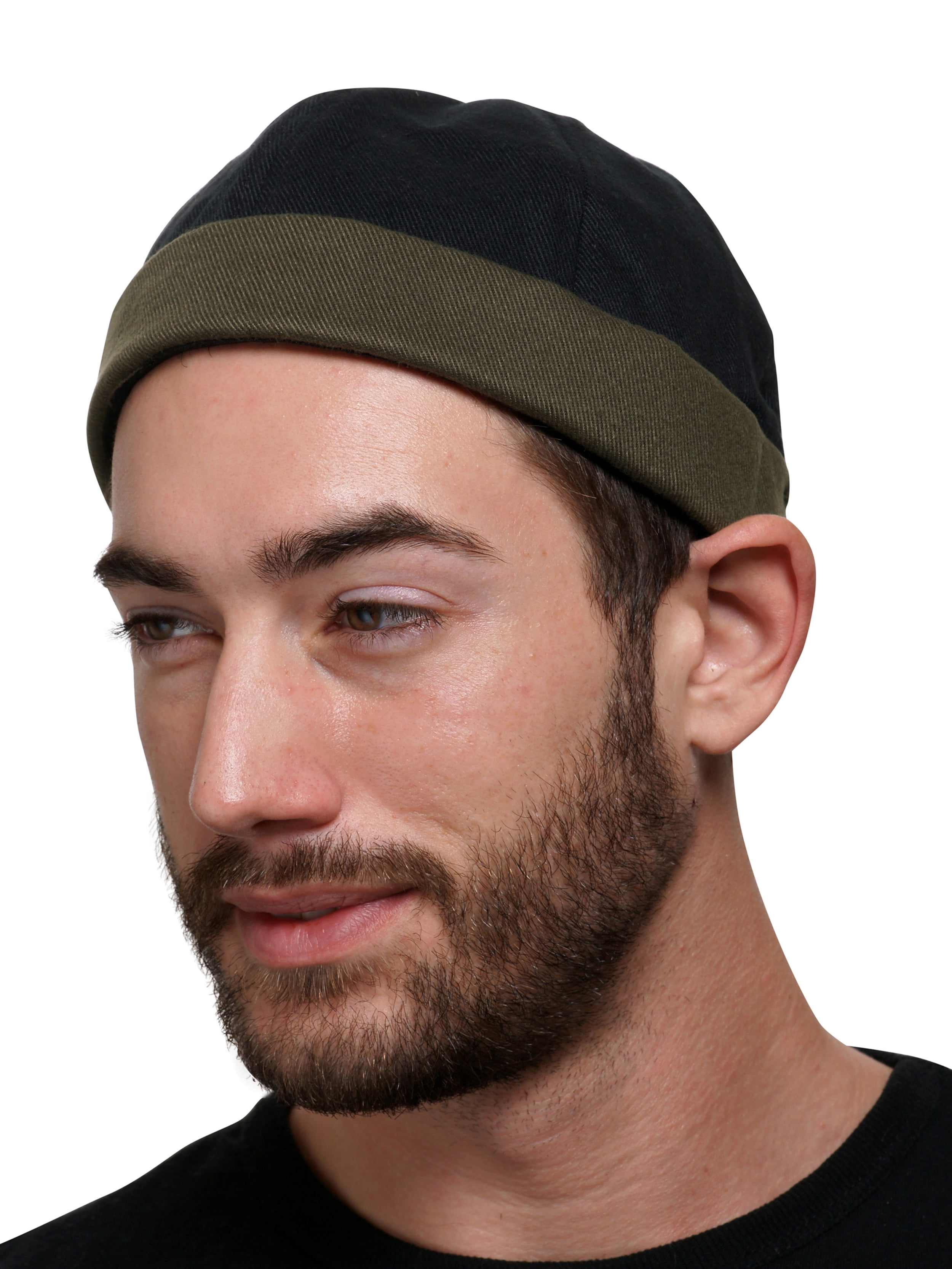 SnugZero - Brimless Adjustable Docker Hat Beanie | Retro Cotton No ...