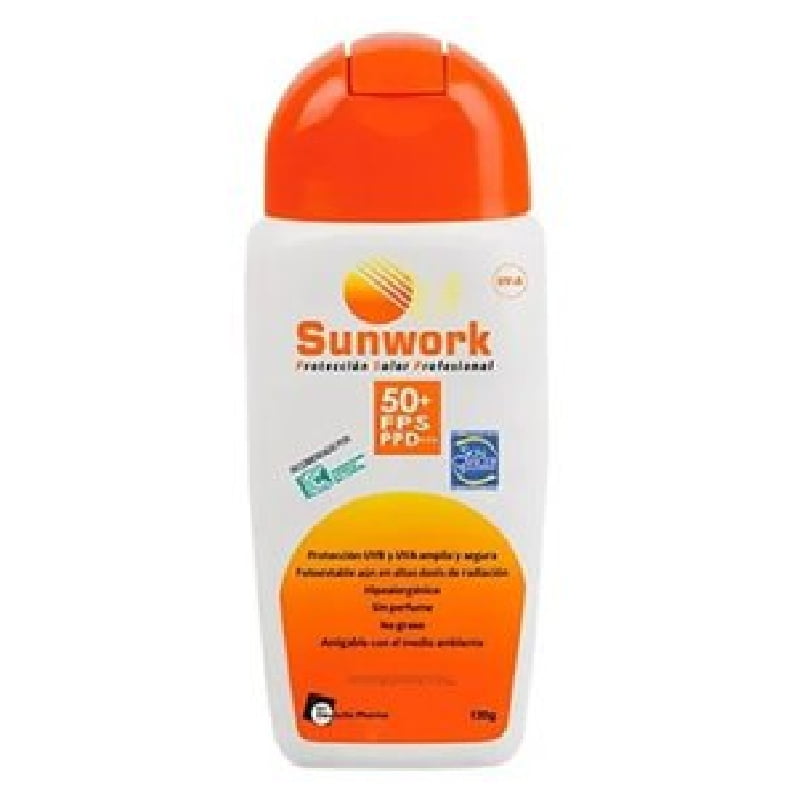 Protector solar Sunwork Professional 120g SPF50+ | Walmart en línea