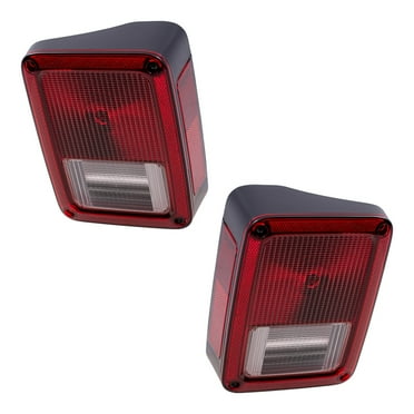 Xprite USA Smoke Lens G3 Diamond Series Red LED Tail Light Assembly ...