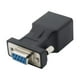 DB9 RS232 Female Port to RJ45 Female Connector Card DB9 Serial Port ...