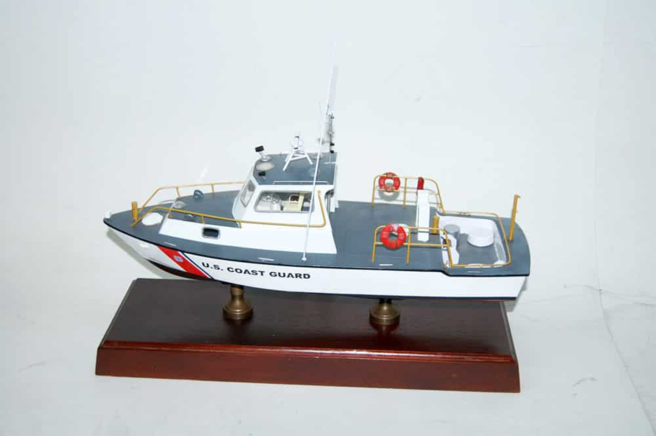 USCG Handcrafted Wooden Patrol Boat Model, Island Class Scale Model ...